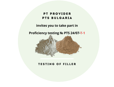 Proficiency Testing № PTS 24/07-Т-1 | PT schemes | PTS Bulgaria